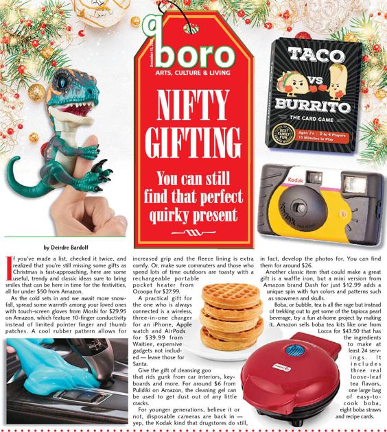 Wrap up holiday shopping with fun, easy gifts | | qchron.com