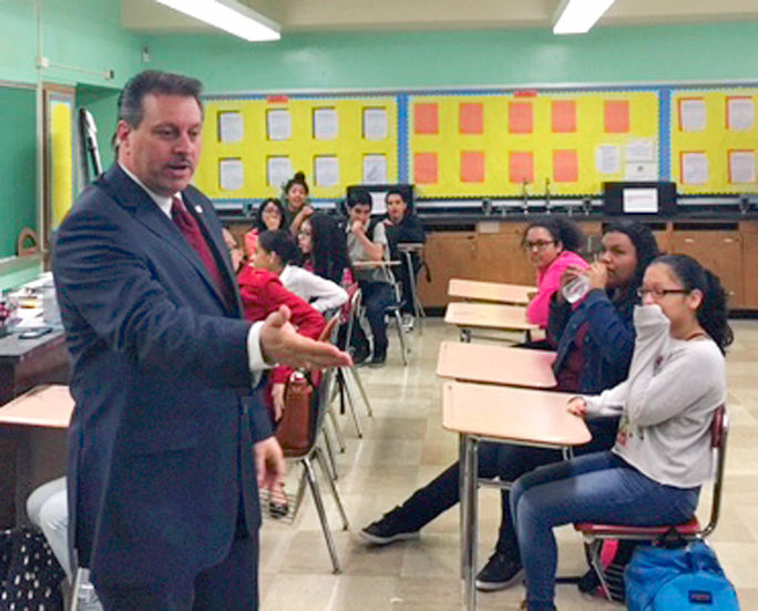 CAREER DAY AT JHS 210Q | | qchron.com