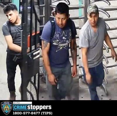 With video: Three sought in F train assault | | qchron.com