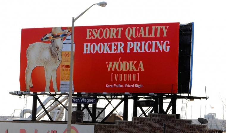 Some Say Vodka Ad Leaves Bad Aftertaste
