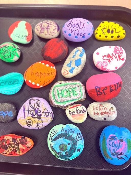 ‘Kindness Rocks’ at Hawtree School | | qchron.com