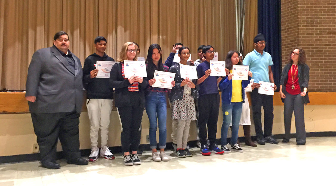 JHS 210's Summer Reading Challenge Winners | | qchron.com