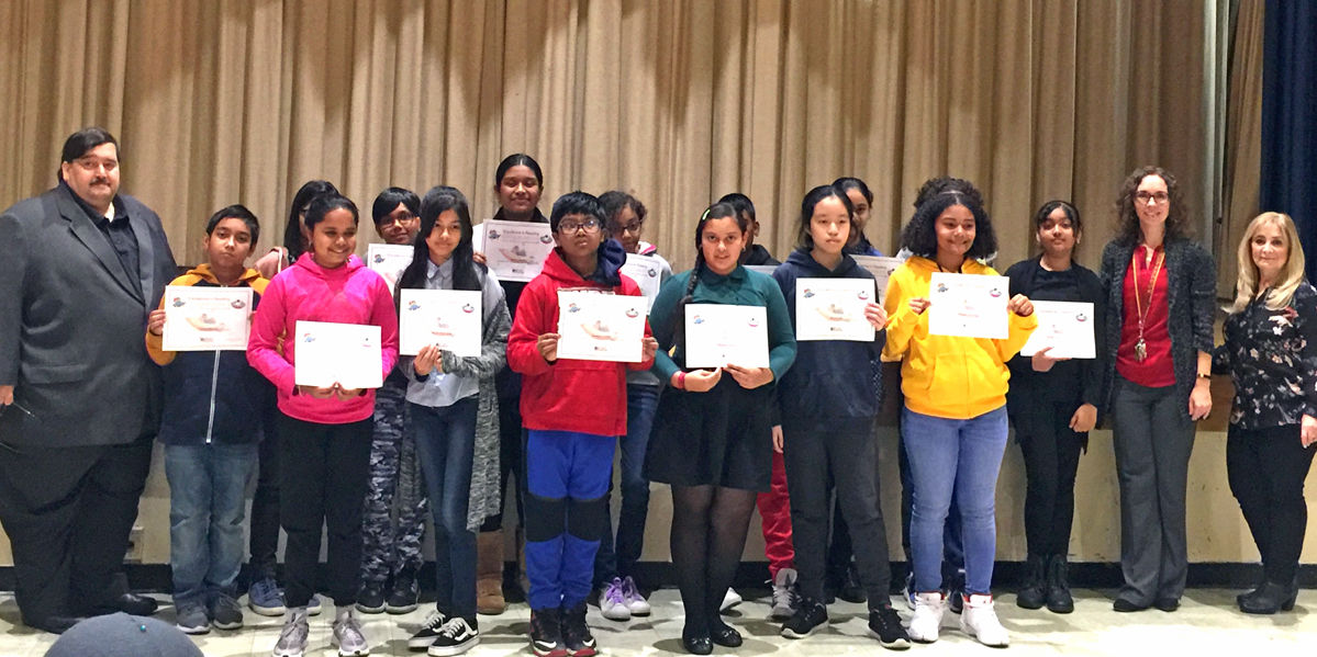 JHS 210's Summer Reading Challenge Winners | | qchron.com