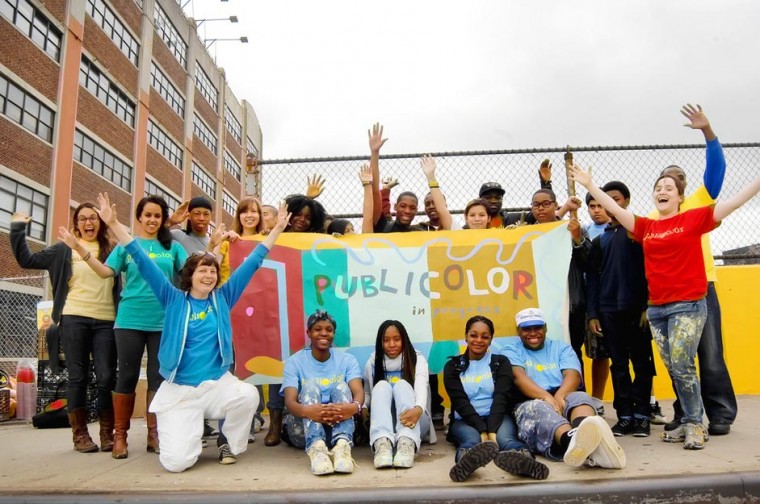 Math murals add up in Long Island City | | qchron.com