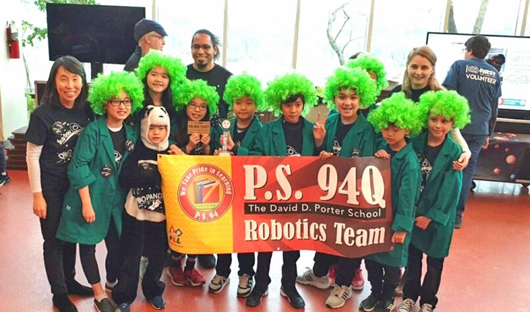 PS 94Q's Robotics Team Gets Golden Ticket | | qchron.com