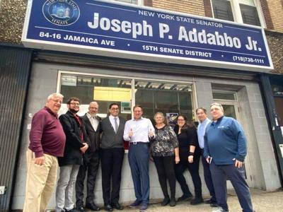 Addabbo celebrates new digs | | qchron.com