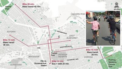 Residents propose Queens bike network | | qchron.com