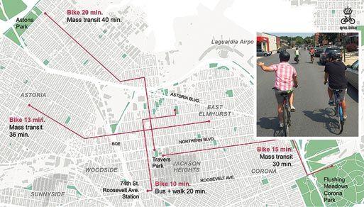 Residents propose Queens bike network | | qchron.com