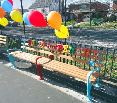 The PS/MS 146 Buddy Bench | | qchron.com
