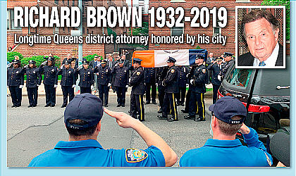 City says goodbye to DA Richard Brown | | qchron.com