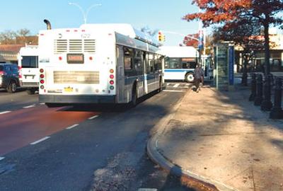 Offset bus lanes now in effect 24/7 | | qchron.com