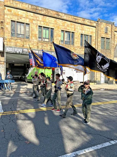 Troop 177 honors veterans | | qchron.com