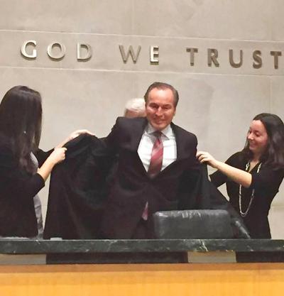 Donning the judge’s robe | | qchron.com