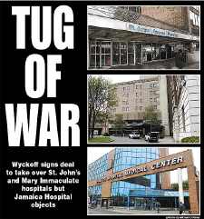 Saint Vincent Sells Queens Hospitals | | qchron.com