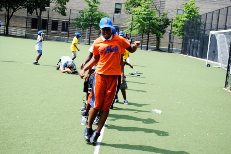 Junior Mets hang with the big leaguers | | qchron.com