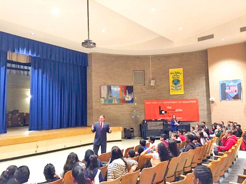 CAREER DAY AT JHS 210Q | | qchron.com