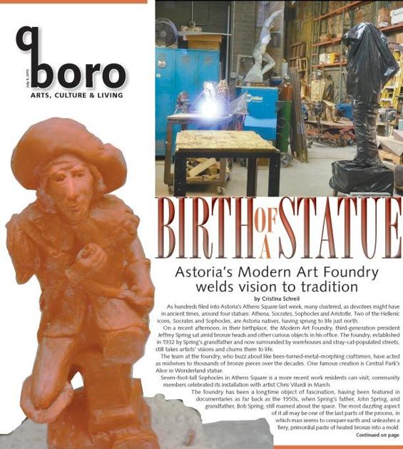Astoria’s Modern Art Foundry welds vision to tradition | | qchron.com