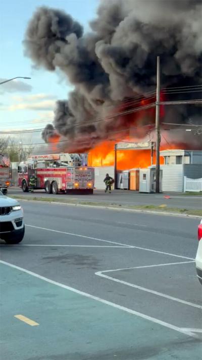 Blaze in Broad Channel | | qchron.com
