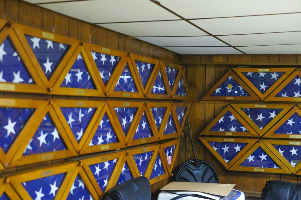 Flags of the fallen looking for a home | | qchron.com