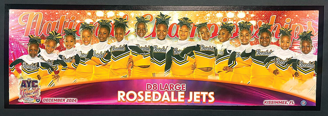 Cheer squad wins third-place trophy | | qchron.com