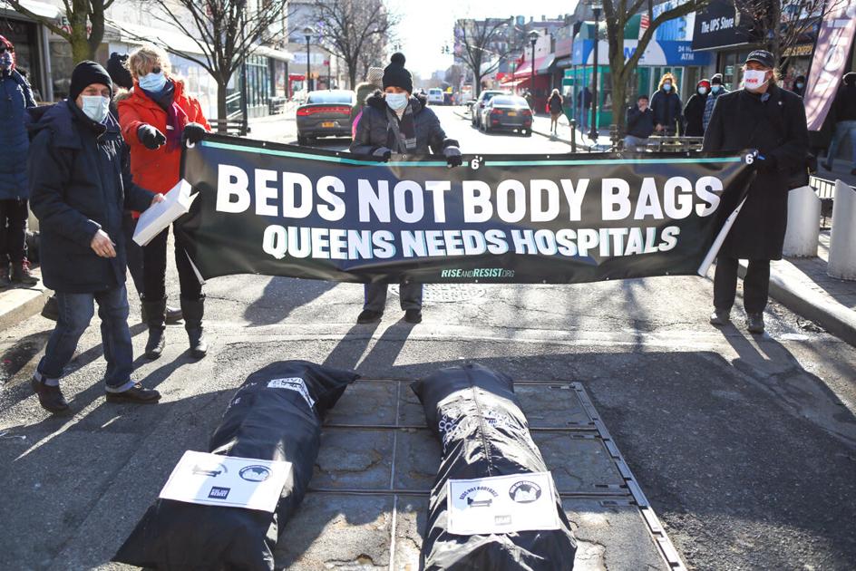 Protesting Queens’ hospital bed shortage | | qchron.com