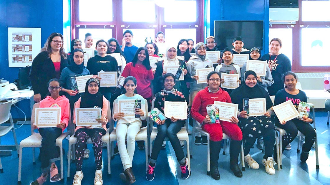 Readers Celebrated At MS 202 | | qchron.com