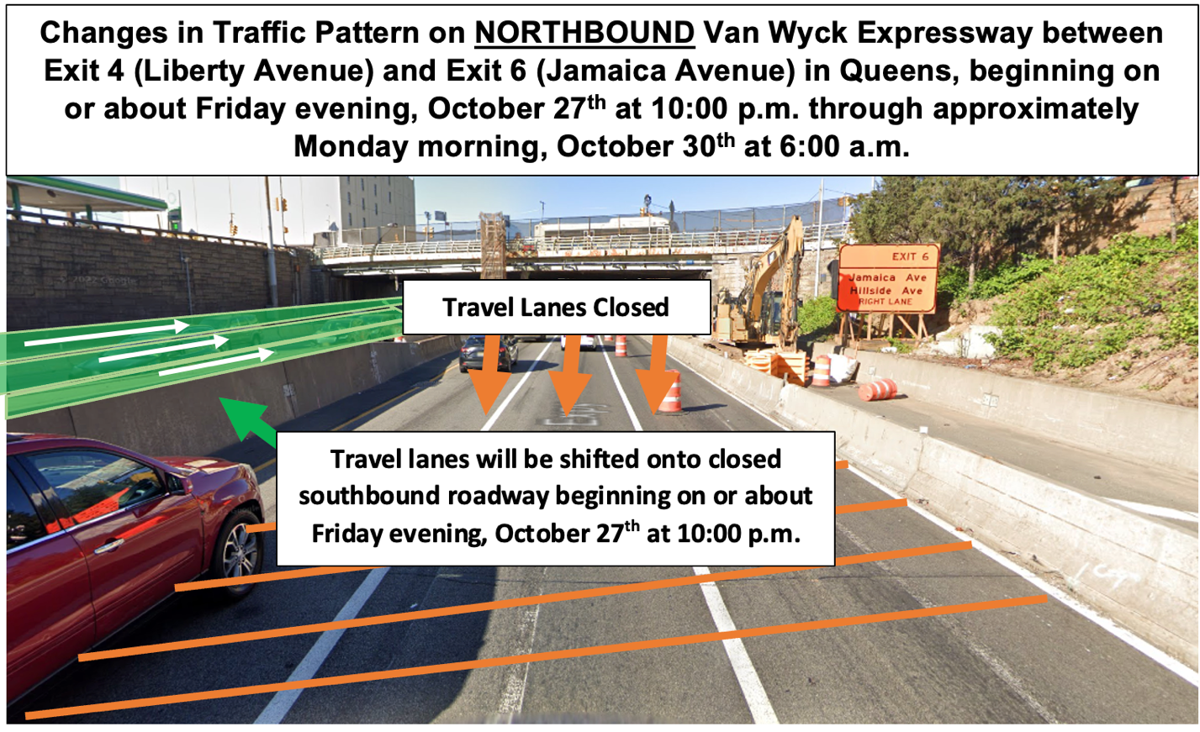 Major weekend closures set for the Van Wyck | | qchron.com