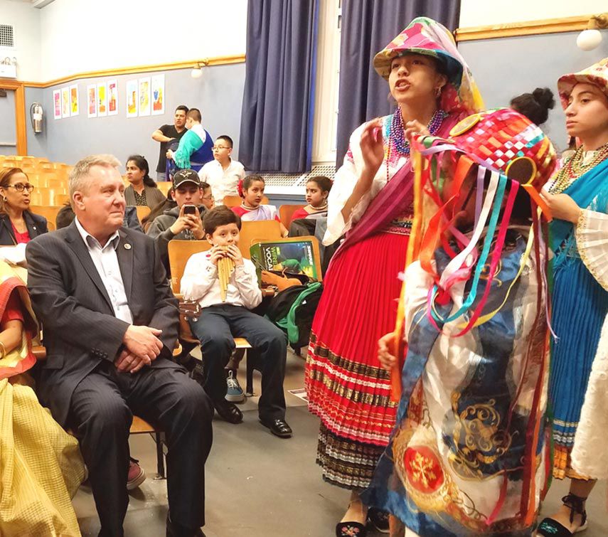 City says hello, hola and namaste in Queens | | qchron.com