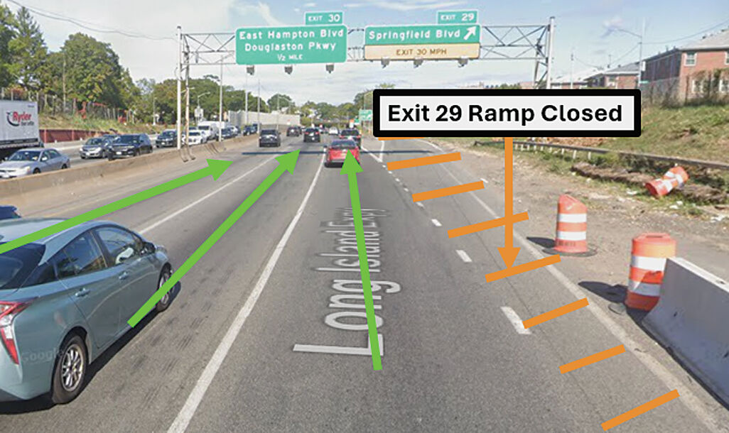 Bridge project means LIE ramp closures | | qchron.com