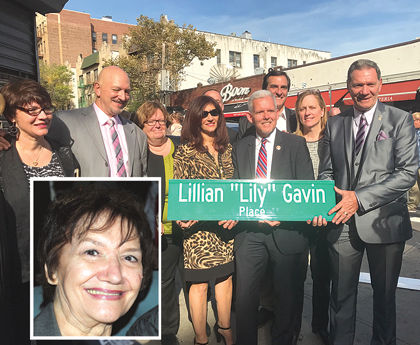 Community leader Lily Gavin honored by city | | qchron.com