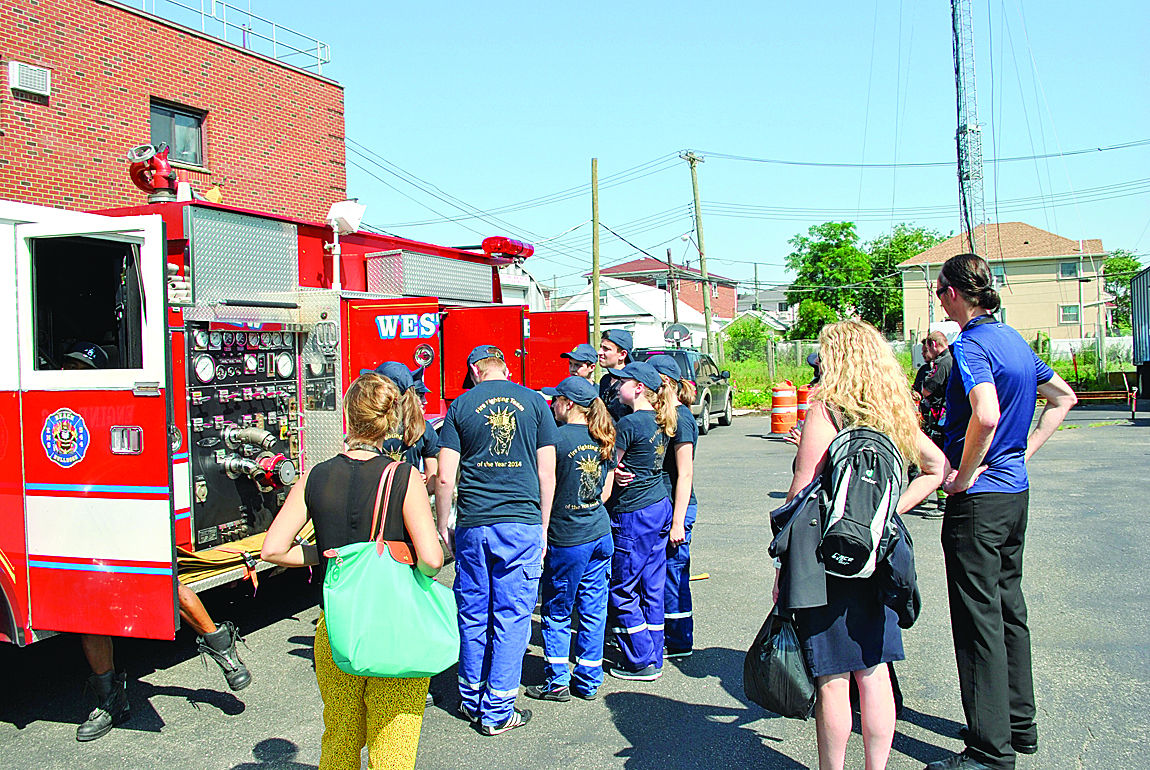 German children visit Queens firehouse | | qchron.com