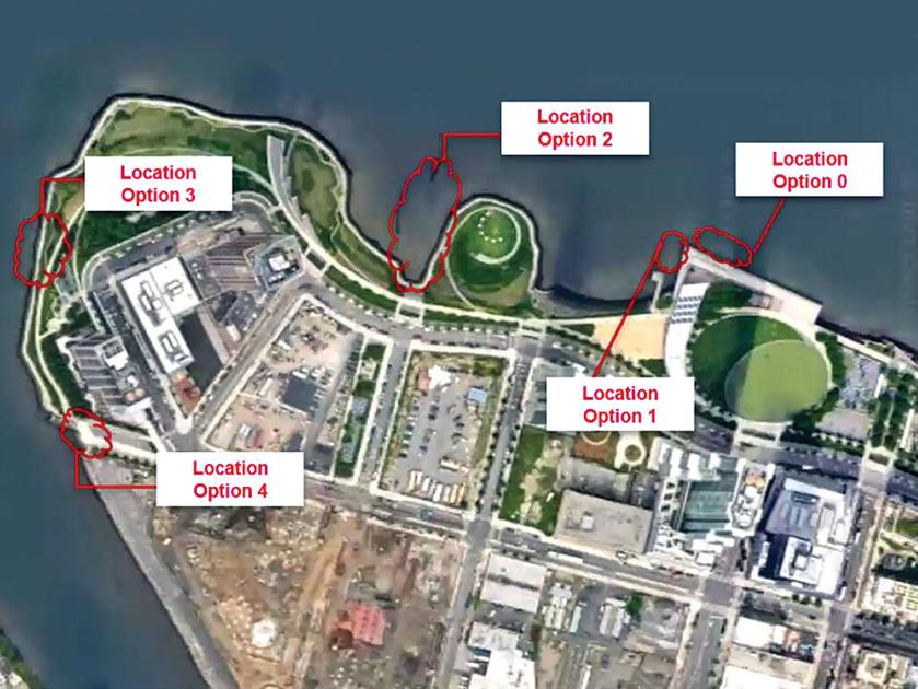 New Hunters Pt. ferry sites on table | | qchron.com