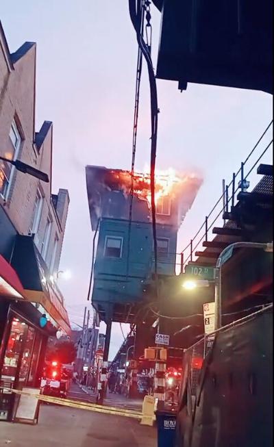 Corona fire a rail hassle | | qchron.com