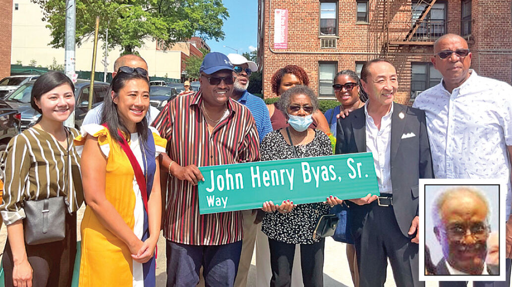 Byas honored with street co-naming | | qchron.com