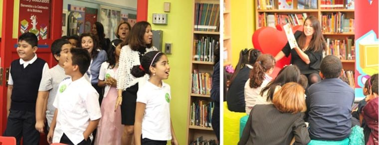 PS 148 gets brand-new place to read | | qchron.com