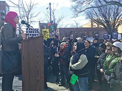 Indivisible: Forest Hills rallies for acceptance | | qchron.com