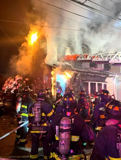 Two-alarm blaze in Maspeth hurts two | | qchron.com