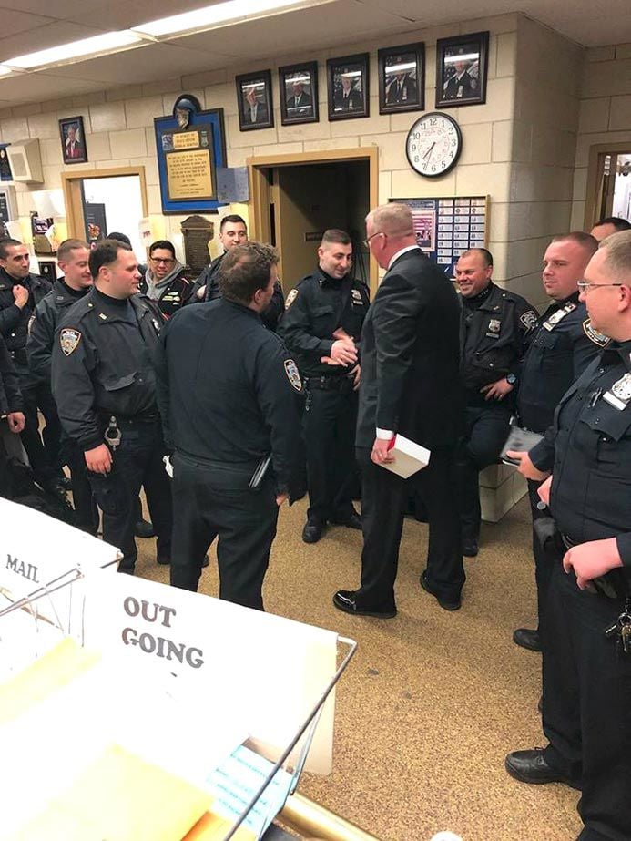 Phil McManus says farewell to the NYPD | | qchron.com