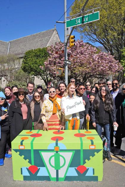 Painting Paseo, block by block | | qchron.com