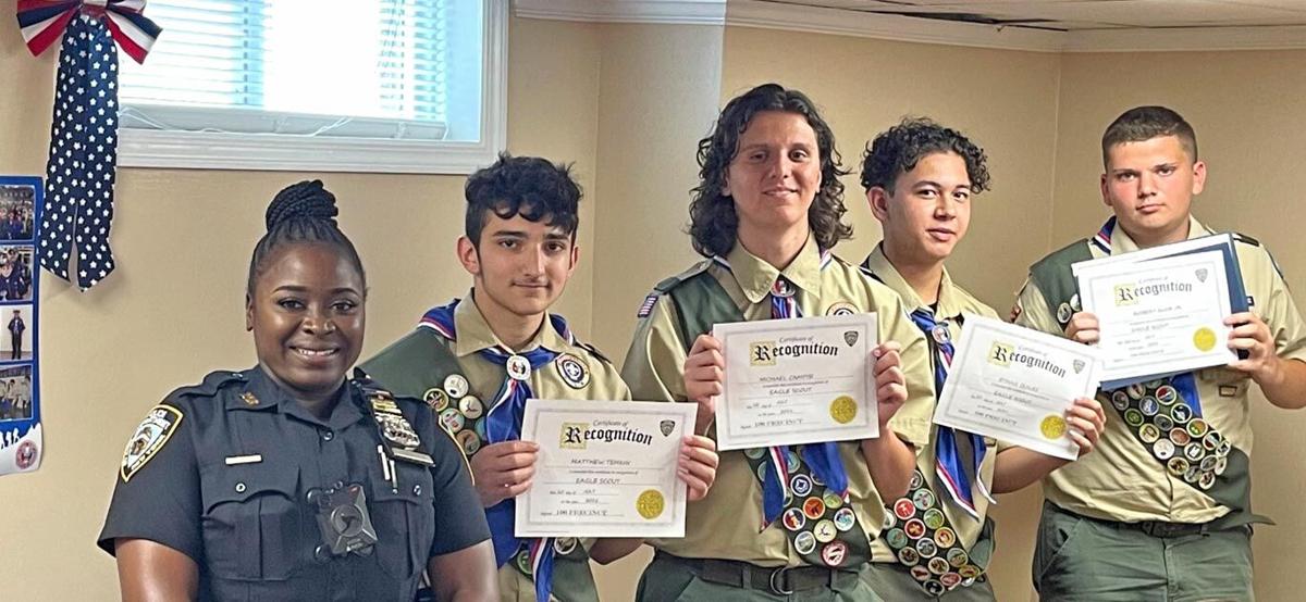 Four HB Scouts earn eagle status | | qchron.com