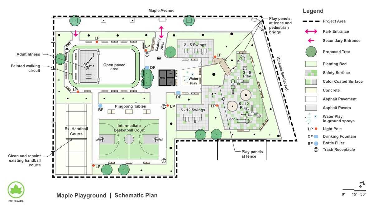 Maple Playground renovation begins | | qchron.com