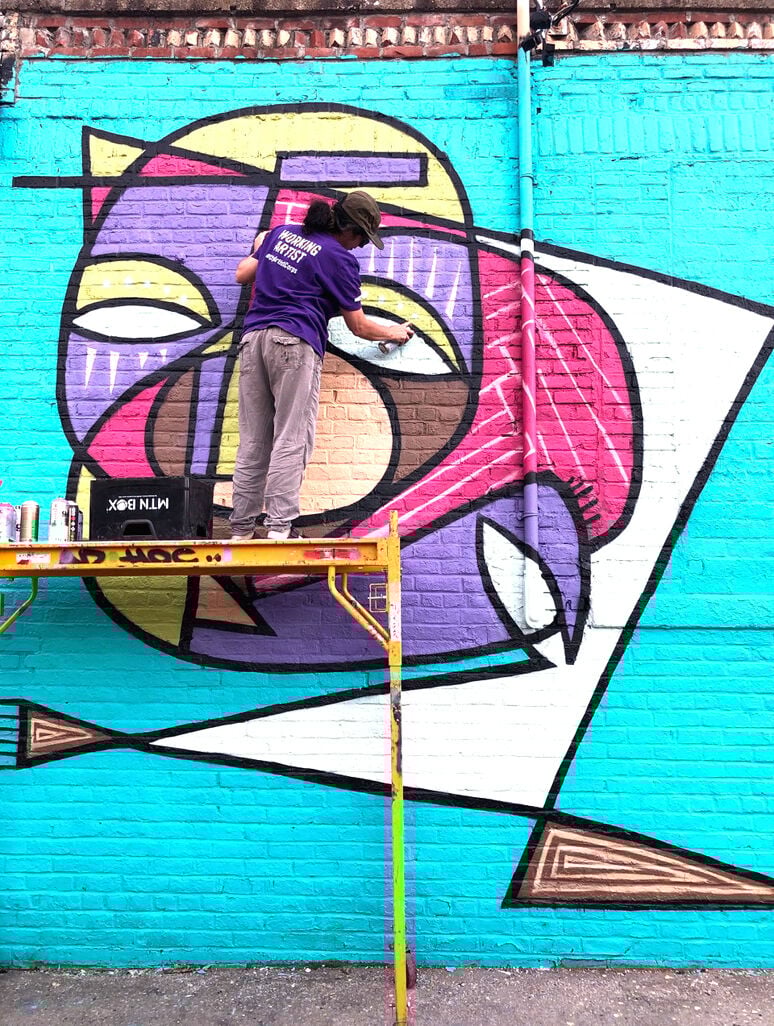 Welling Court Mural Project: art for all | | qchron.com