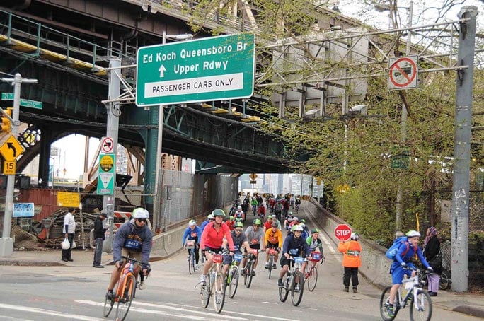 TD 5 Boro Bike Tour rides through Queens | | qchron.com