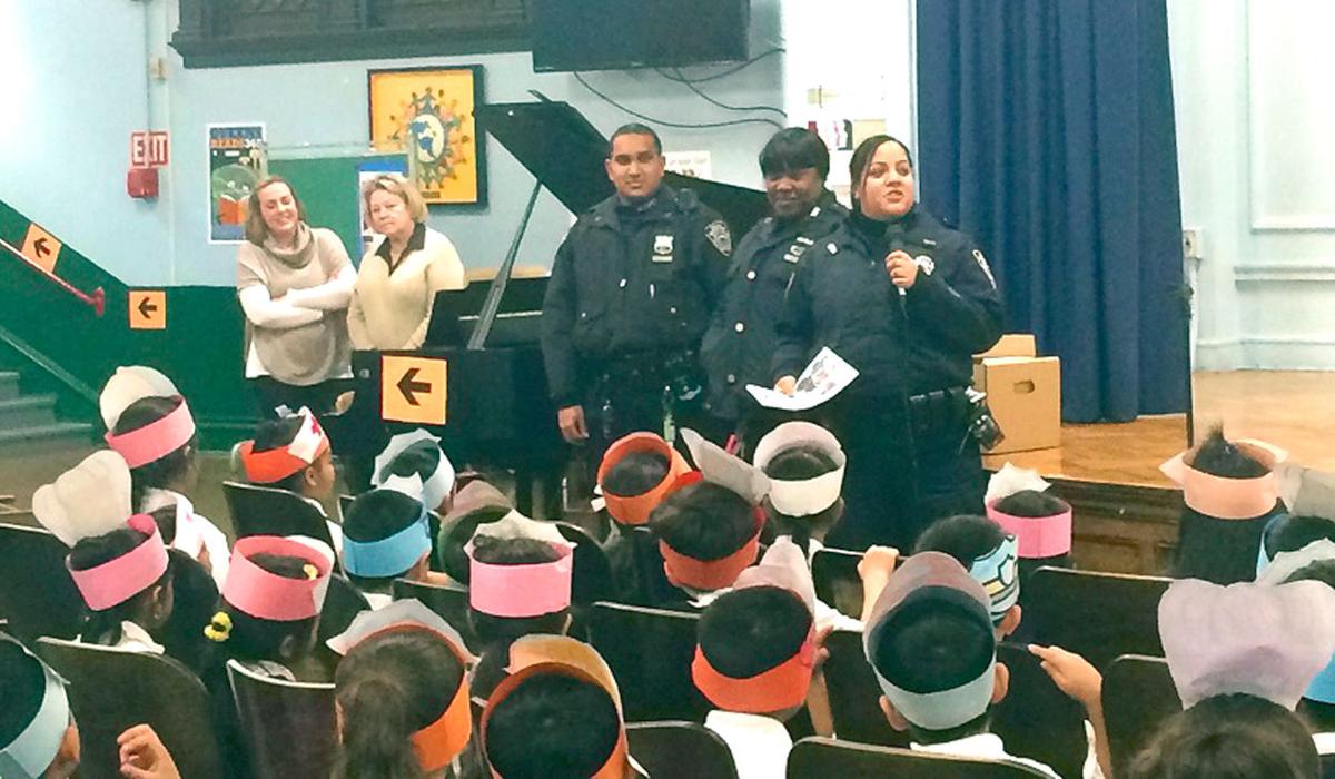 PS 90 students' get a visit from Richmond Hill community helpers ...