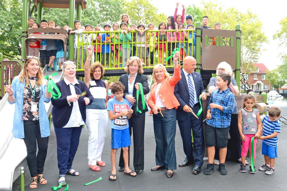 Bowne playground revamped | | qchron.com