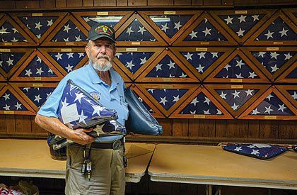 Flags of the fallen looking for a home | | qchron.com