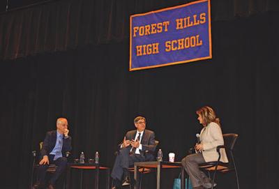 Jack Lew, Ron Chernow talk Hamilton at FHHS | | qchron.com