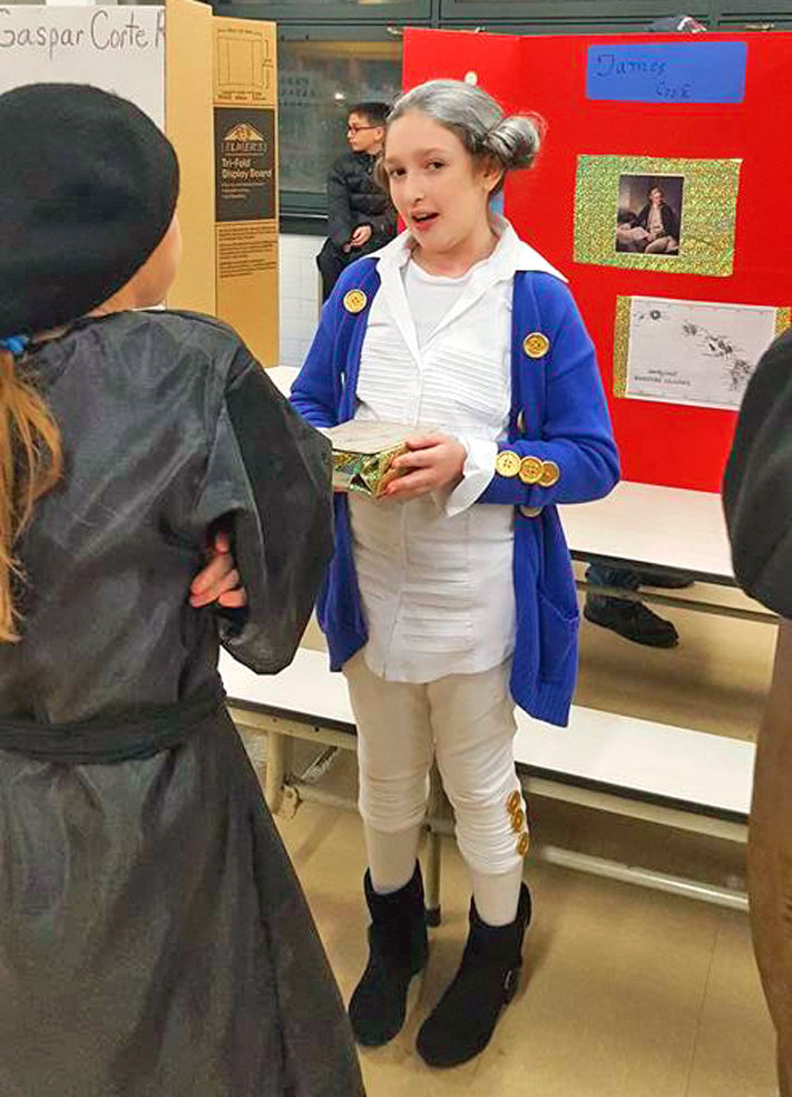 PS/MS 146Q World Explorers living ‘Wax Museum’ | | qchron.com