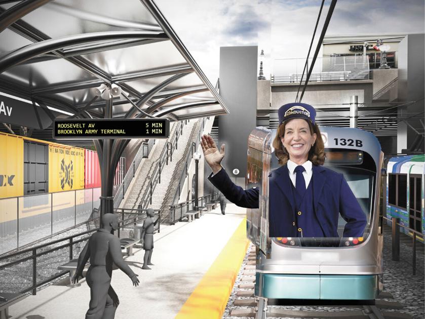 Hochul: Light rail for Interborough Express | | qchron.com