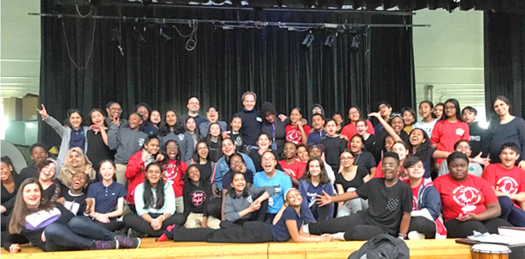 MS 217's Drama Club "The Lion King" rehearsals get a surprise ...